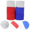 Shuliwen 6 Rolls Crepe Paper Streamers Red White Blue Party for Home ...