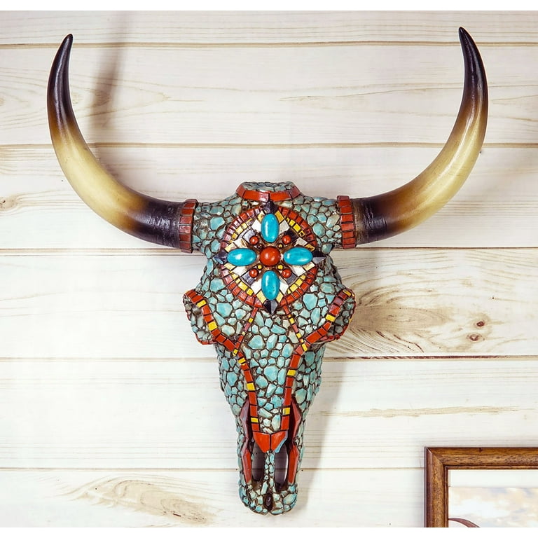 Longhorn Skull Art