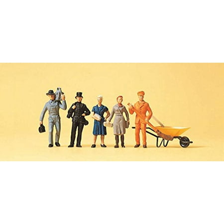 PROFESSIONAL WORKERS - PREISER HO SCALE MODEL TRAIN FIGURES 14149 by ...