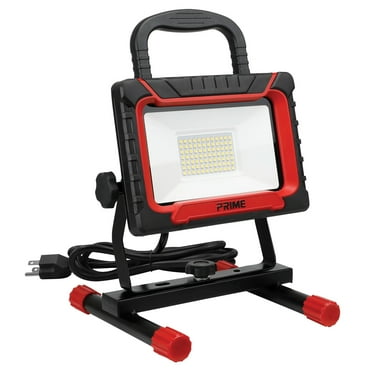 PowerSmith 7,000 Lumen Portable LED Work Light with Metal Stand and ...