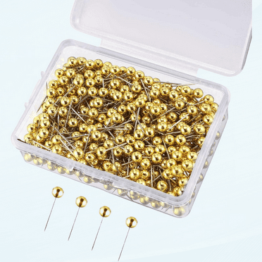 Map Tacks Push Pins Small Size 300 Packs (White, 1/5 Inch)Red - Walmart.com