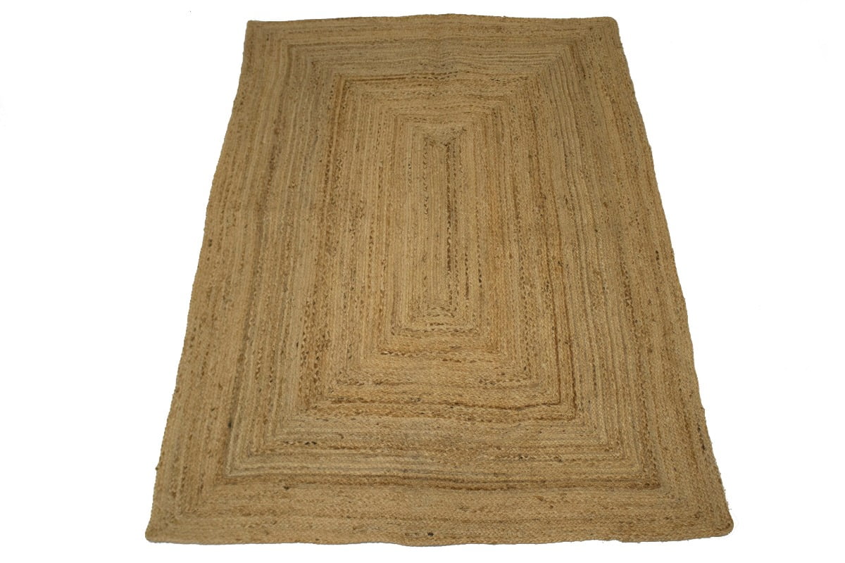 Reversible Braided Style 5X7 Jute Modern Rug - Walmart.com