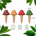 4 Pcs Terracotta Watering Spikes for Potted Plants – Self Watering ...