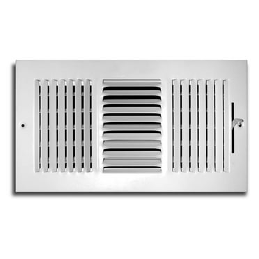 Naiture Louvered Floor Register, Modern Style Stainless Steel with ...