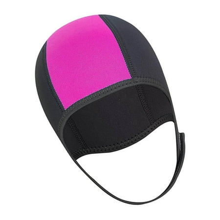 Dive Hood Snorkeling Hat Head Full Face Protection Ear Snorkeling Head ...