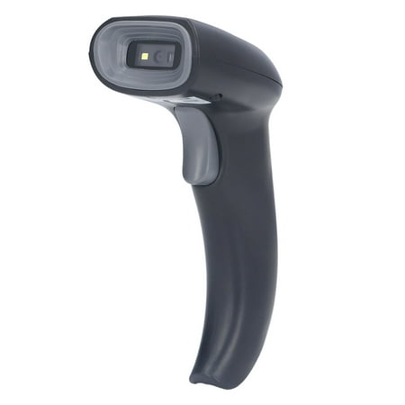 Barcode Scanner, CCD Sensor Built In Battery USB Receiver QR Code ...