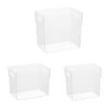 Pen+Gear Acrylic Hanging Portable File Organizer with Handles Clear ...