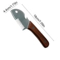 Stainless Steel Kitchen Shredder Knife With Wooden Handle, Multi ...