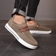 PLERISE Men's Breathable Solid Color Sneakers – Lightweight, Anti-Slip ...