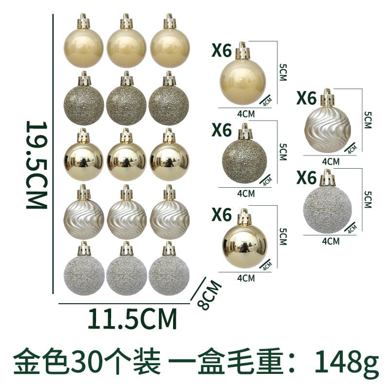 Click here for Vacemry Under $5 Small Christmas Ball Ornaments  3... prices