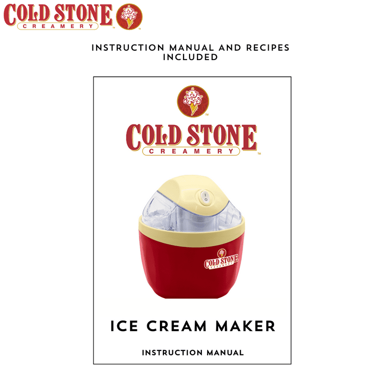 Cold Stone Ice Cream Maker