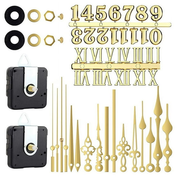 Wall Clock Mechanism Silent Quartz Movement Machine Wall Hands Pointer ...