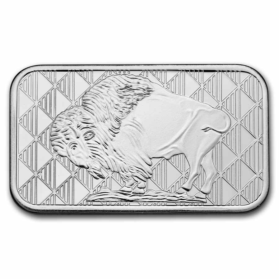 1 oz Silver Bar - Buffalo - Walmart.com