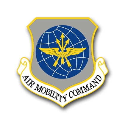 3.8 Inch Air Force Air Mobility Command Vinyl Transfer Decal - Walmart.com