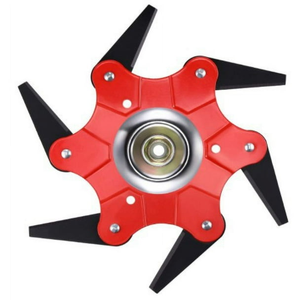 Zshan Brush Cutter Blade, 6 Tooth Blade for High & Dense Vegetation, 3 ...