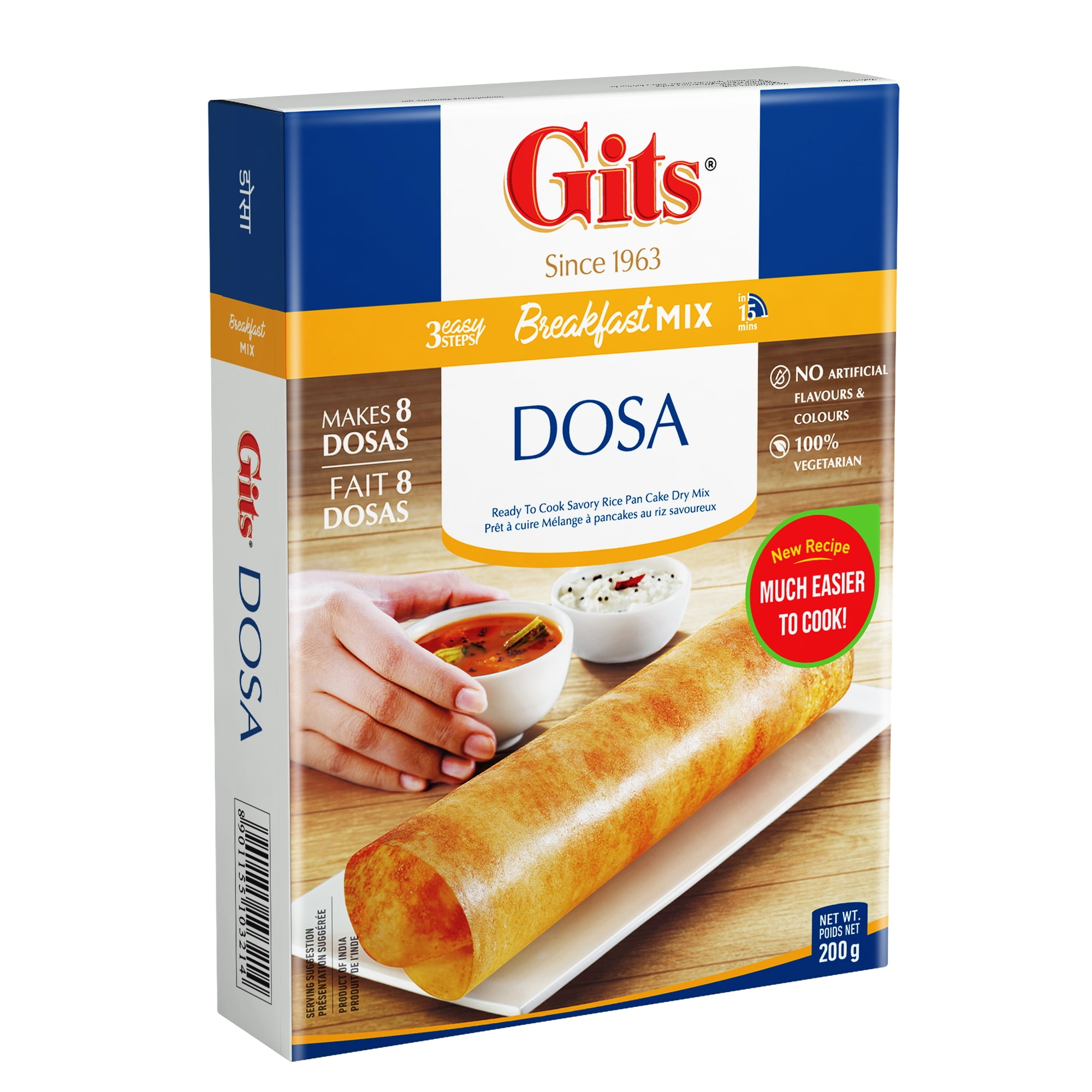 Click here for Gits Dosa Mix  200g 390mm X 225mm X 340mm prices