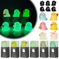 Mystery Glow-in-The-Dark Ghost Blind Box,Mini Luminous Ghost Figures ...