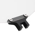 BIMZUC 2PCS Woodworking Turning Bench Guard, Aluminum Alloy Wood Chip ...