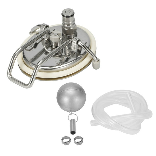Dekaim Carbonation Lid Stainless Steel Homebrew Carbonation Keg Lid ...