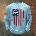 MEZZALL Men Patriotic Graphic T-Shirt Independence Day Commemorative ...