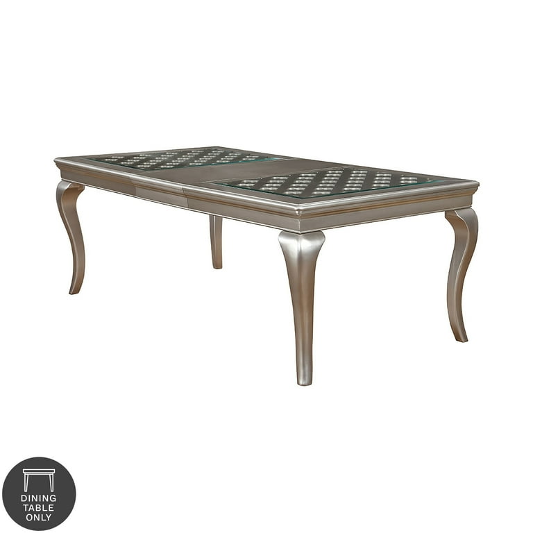 84 inch glass dining table store