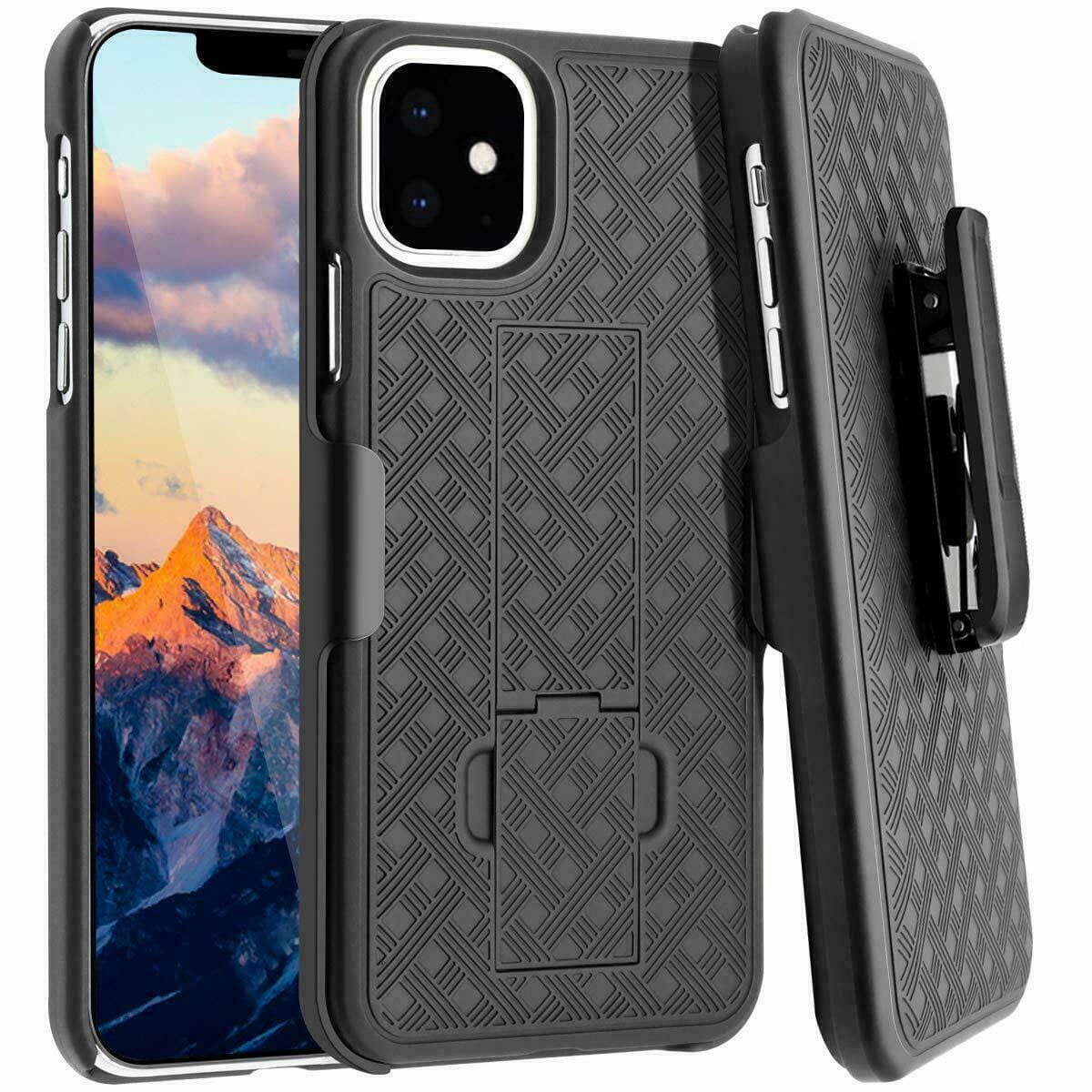 Rome Tech Apple iPhone 11 Shell Holster Combo Case With Belt clip ...