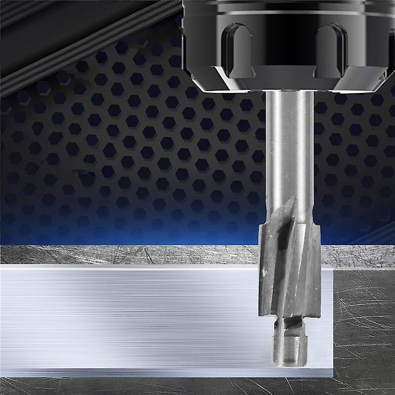 5 piezas Fresa de extremo avellanado Hss -m8 Herramienta de ranurado ...