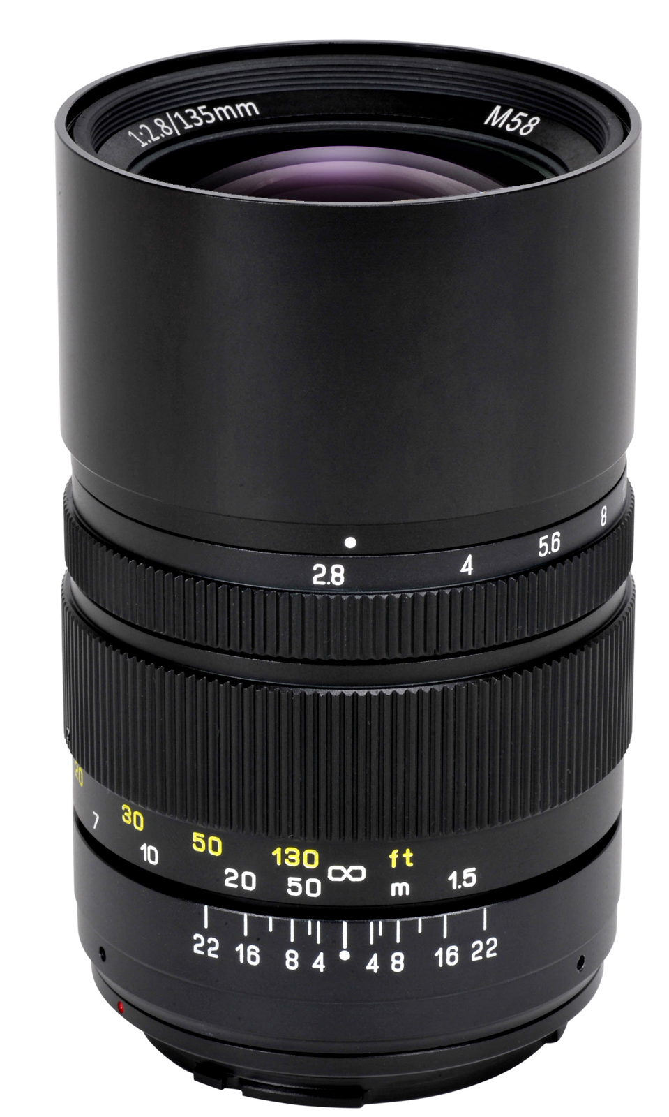 Oshiro 135mm f/2.8 LD UNC AL Telephoto Full Frame Prime Lens for Canon ...