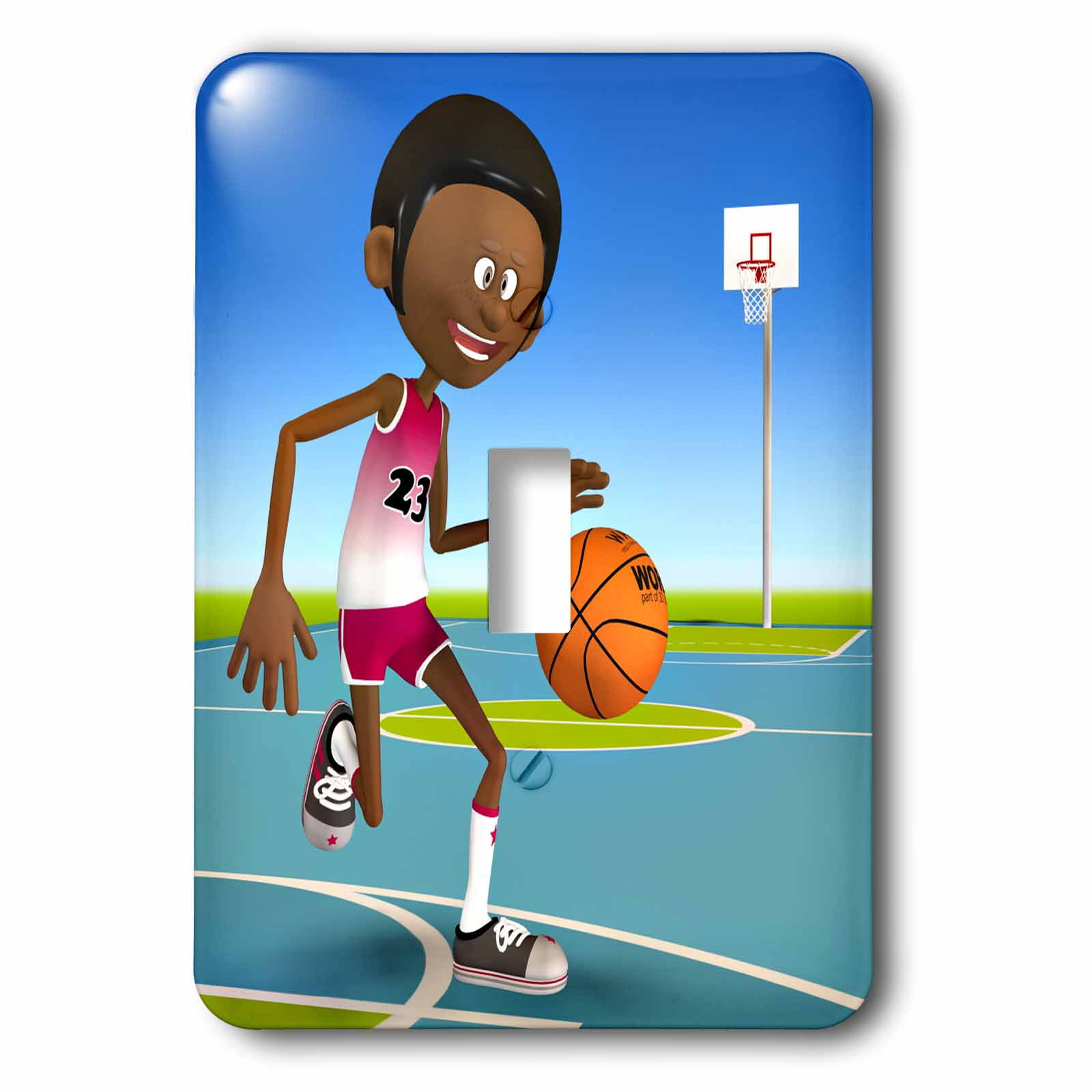 Basketball Driving to the Basket 9 single toggle switch lsp-77181-1 ...