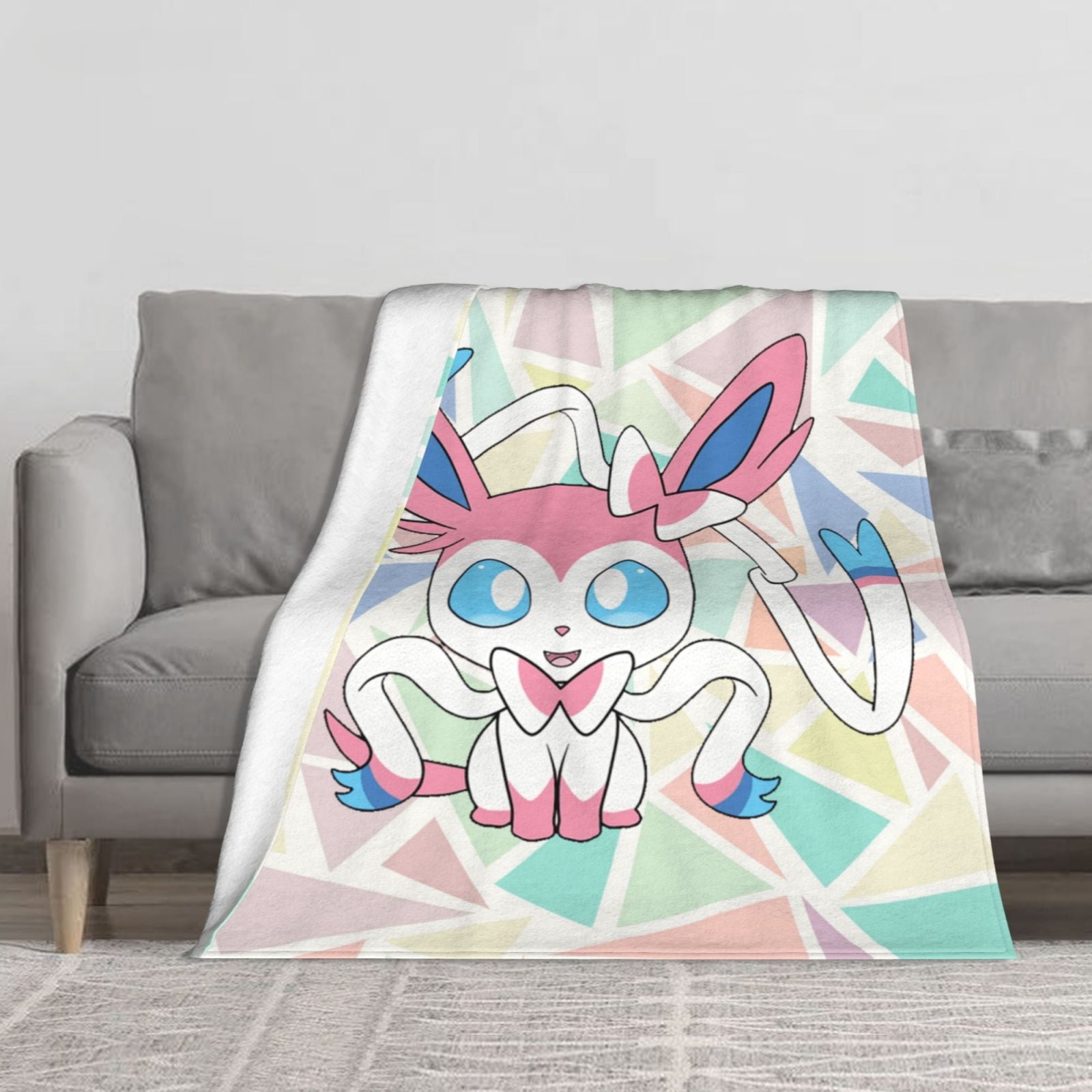 Click here for Officials Sylveon Blanket Luxury Soft Fuzzy Flanne... prices