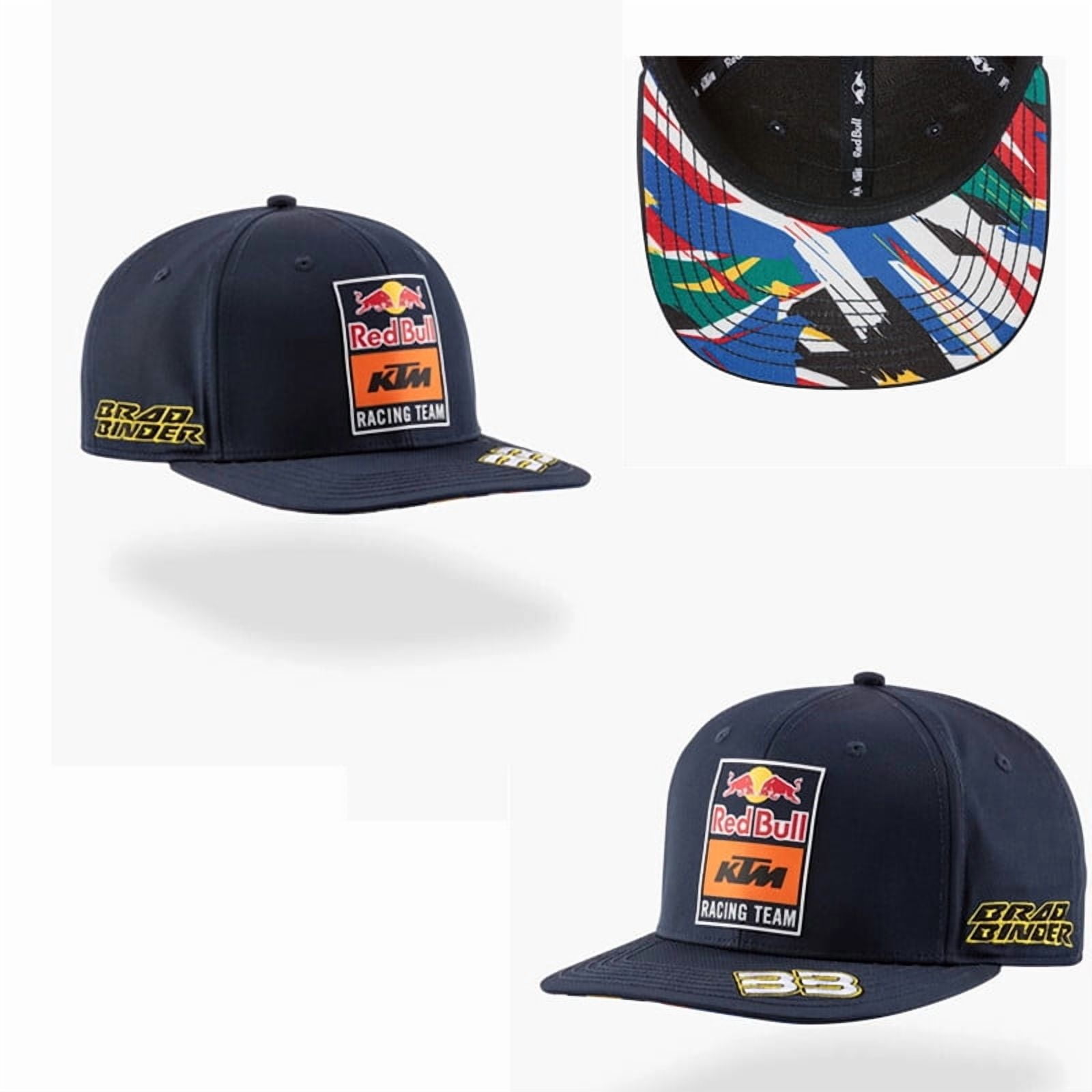Zyyy Red Bull Racing F1 Team Caps Collection - Unisex Motorsport Headwear For Racing Enthusiasts  Showcasing Varied Team-Themed Designs Blending Casua