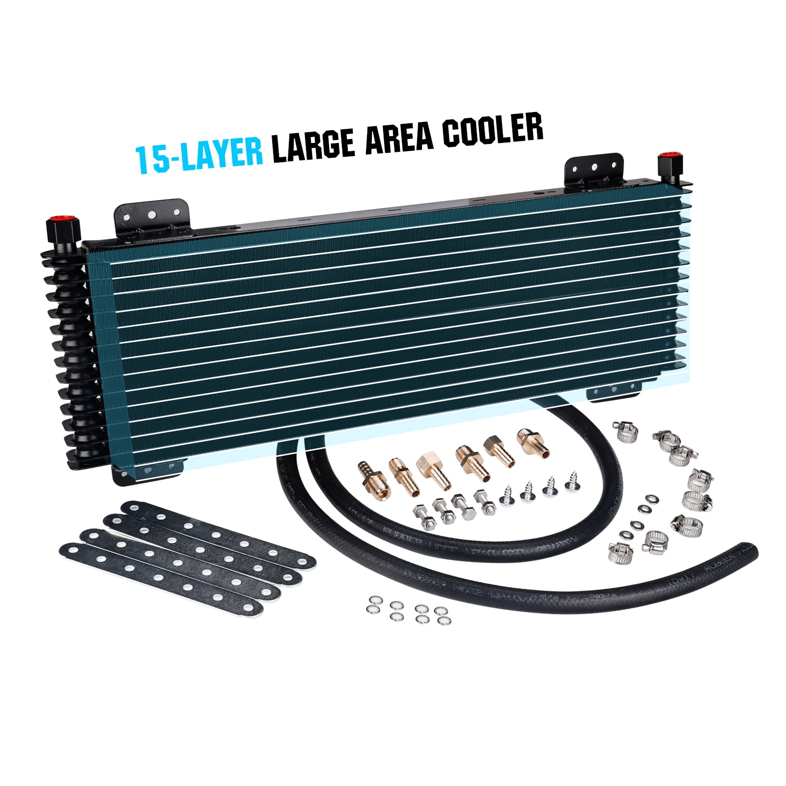 3mirrors Transmission Oil Cooler 40,000 GVW Low Pressure Drop LPD47391 ...