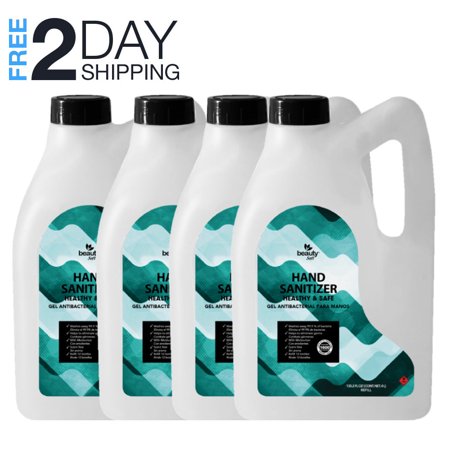 Beauty Soft Hand Sanitizer Gallon Refill Size Antibacterial Gel with ...
