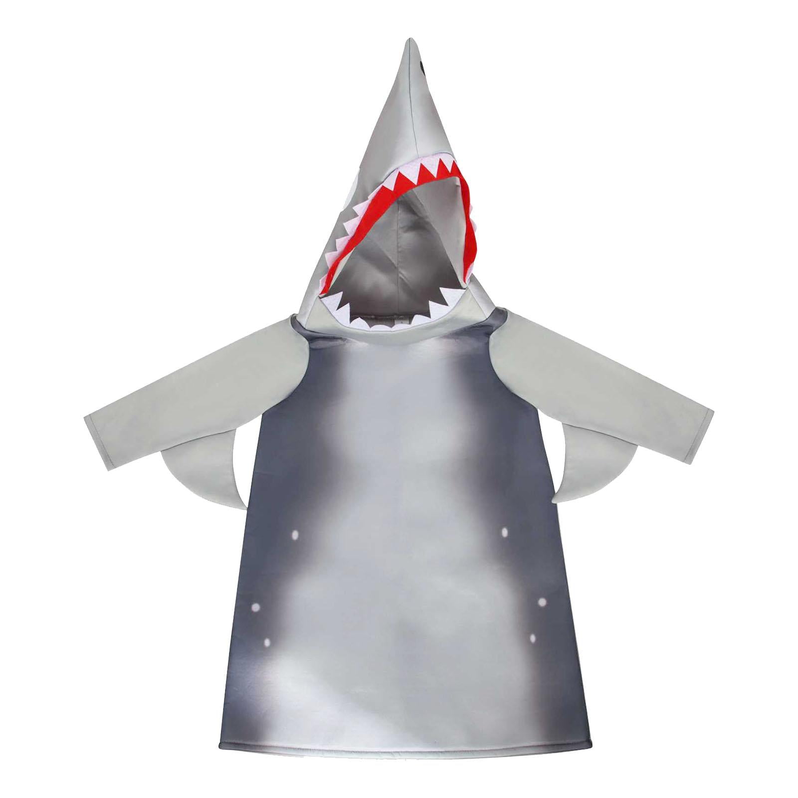 Traje de Halloween de ropa de vestuario de tiburones para niños para ...
