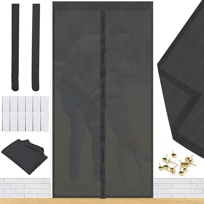 Click here for Zynery 90x210cm Magnetic Screen Door door Curtain... prices