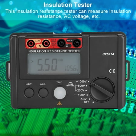 Insulation Voltmeter,Uni T UT501A 1000V Insulation Resistance Tester ...