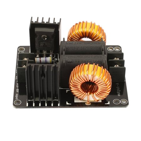 1000W 20A ZVS Low Voltage Induction Heating Coil Module Flyback Driver ...