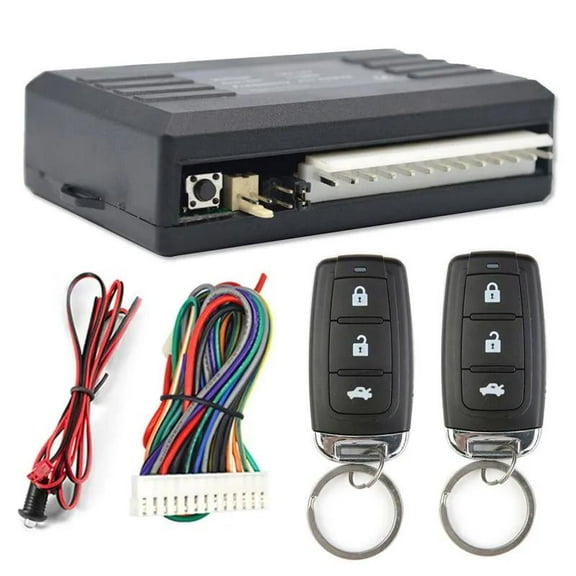 12v Central Locking Kit With Remote Keyless Lock Car For 2/4 Door Most ...