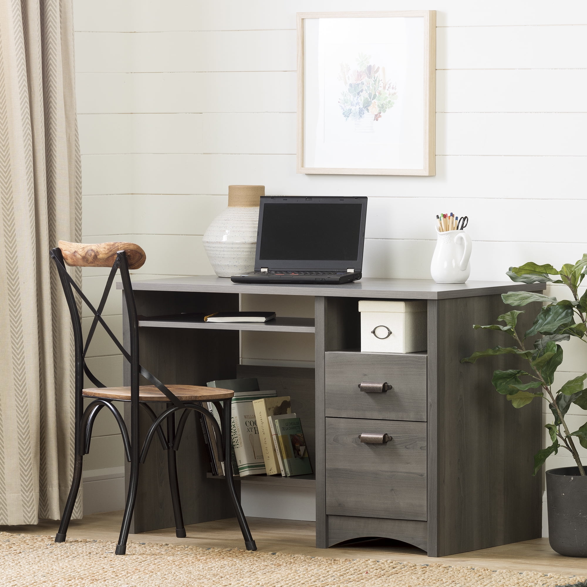 Click here for South Shore Gascony Desk  In Gray Maple prices