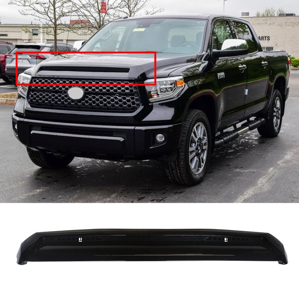 NINTE Grilles for Toyota Tundra 2014-2021 Hood Bulge Molding Front ...