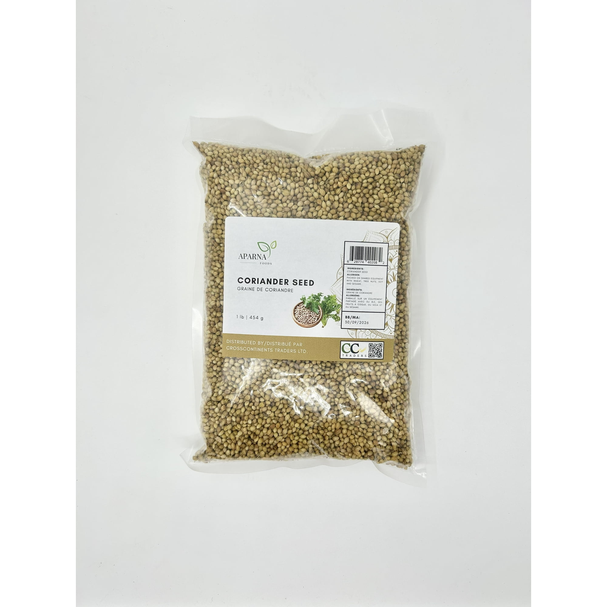 Click here for Aparna Foods Coriander Seed 1lb prices