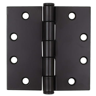 Security Tab Hinge, 4 Inches, 5/8" Radius Corner, 2-Pack, Vintage ...