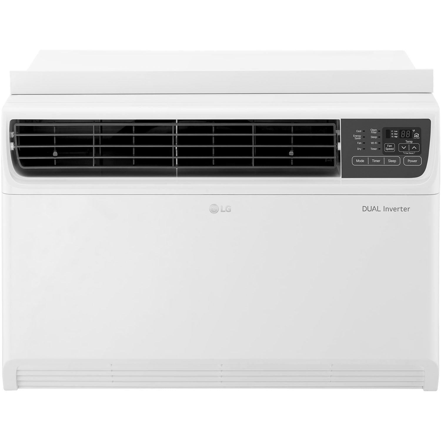 Lg 14 000 Btu Dual Inverter Smart Window Air Conditioner Cools 800 Sq