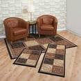 Capri 3 Piece Rug Set, Sarouk Squares - Walmart.com