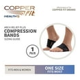 Copper Fit Health Unisex Arch Relief Plus with Built-in Orthotic ...