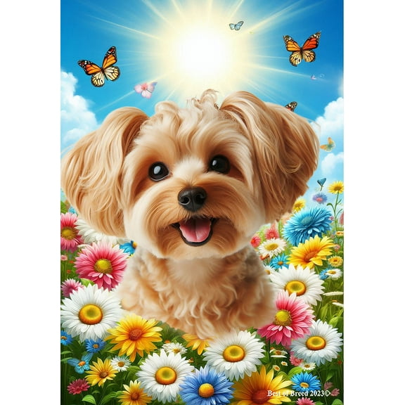 Collie Blue Merle - Best of Breed Valentines Day Outdoor Garden Flag 12 ...