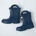 Gvdentm Boots for Kids Kids PVC Glitter Rain Boots - Easy On Handles - Lightweight, Sparkly ...
