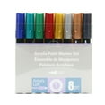 Metallic Assorted Acrylic Paint Marker Set by Artist's Loft - 8 Markers ...