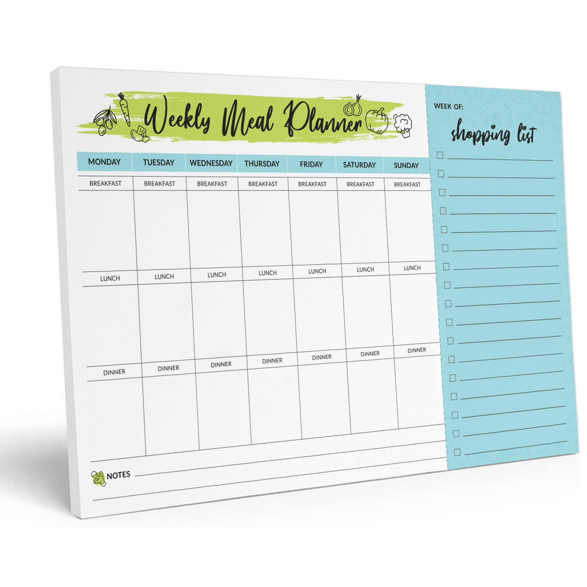 Click here for Inkdotpot Weekly Meal Planner Notepad 7X10  Weekly... prices