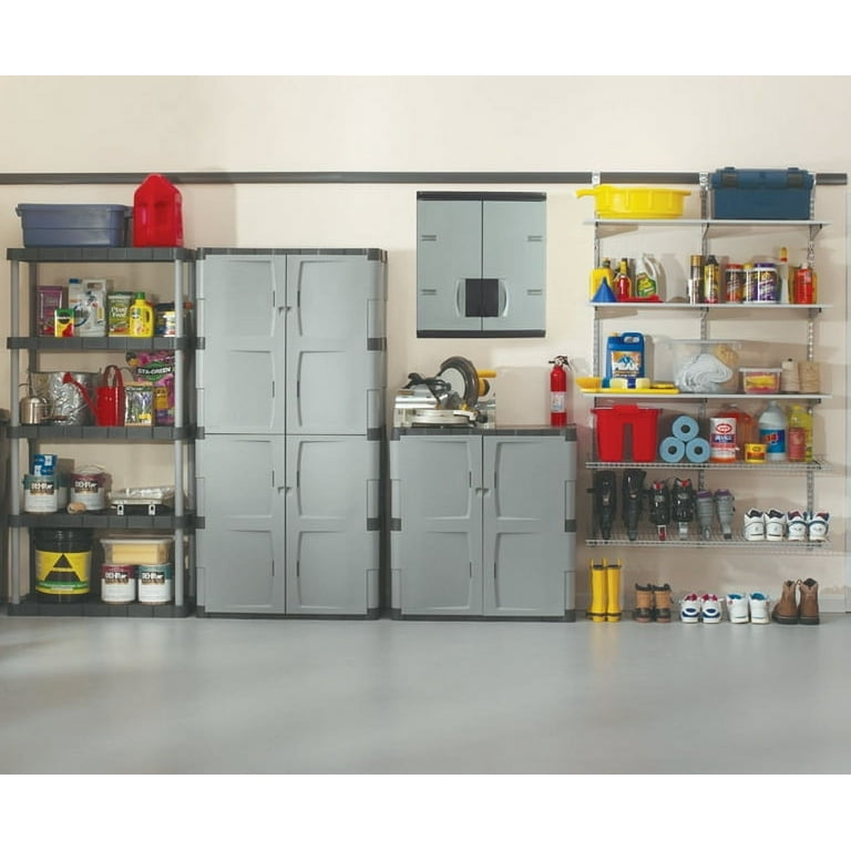Rubbermaid Plastic Storage Cabinet Rubbermaid Commercial 17 Cu Ft